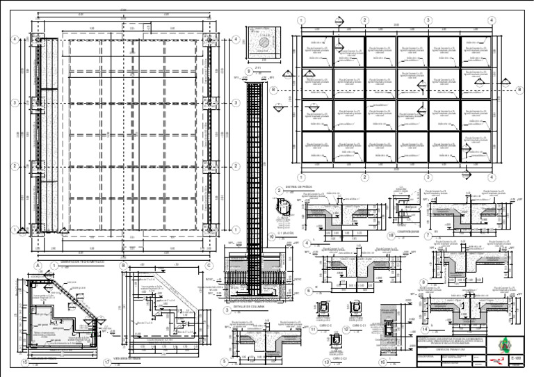 Losa Techada Planos 01 | PDF