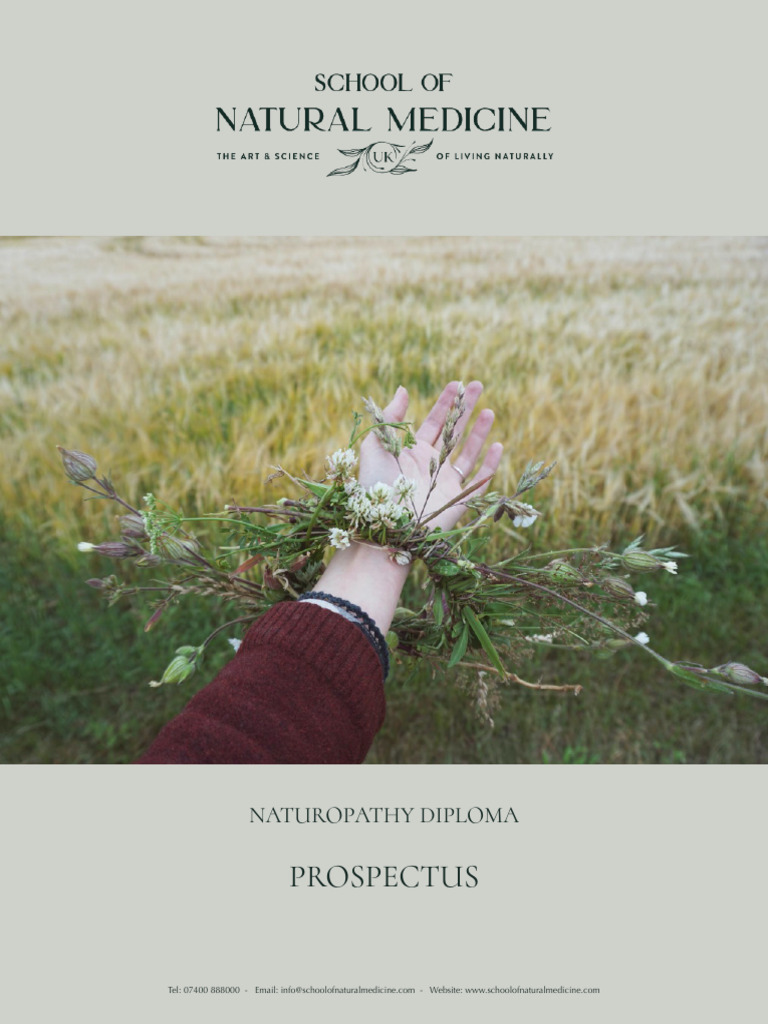 SNM Naturopathy Diploma Prospectus 2022 | PDF | Naturopathy ...