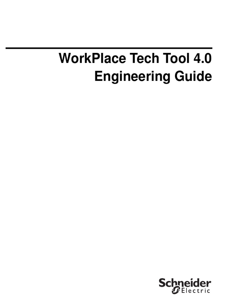 WorkPlace Tech Tool 4.0 Engineering Guide (F-27254-4) | PDF | Input ... WorkPlace Tech Tool 4.0 Engineering Guide (F-27254-4) | PDF | Input ...