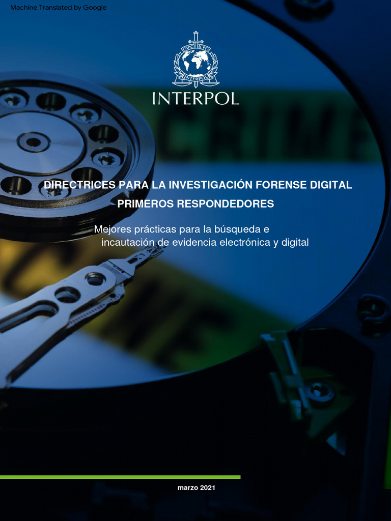 Guidelines to Digital Forensics First Responders_V7 (traducido) | PDF ...