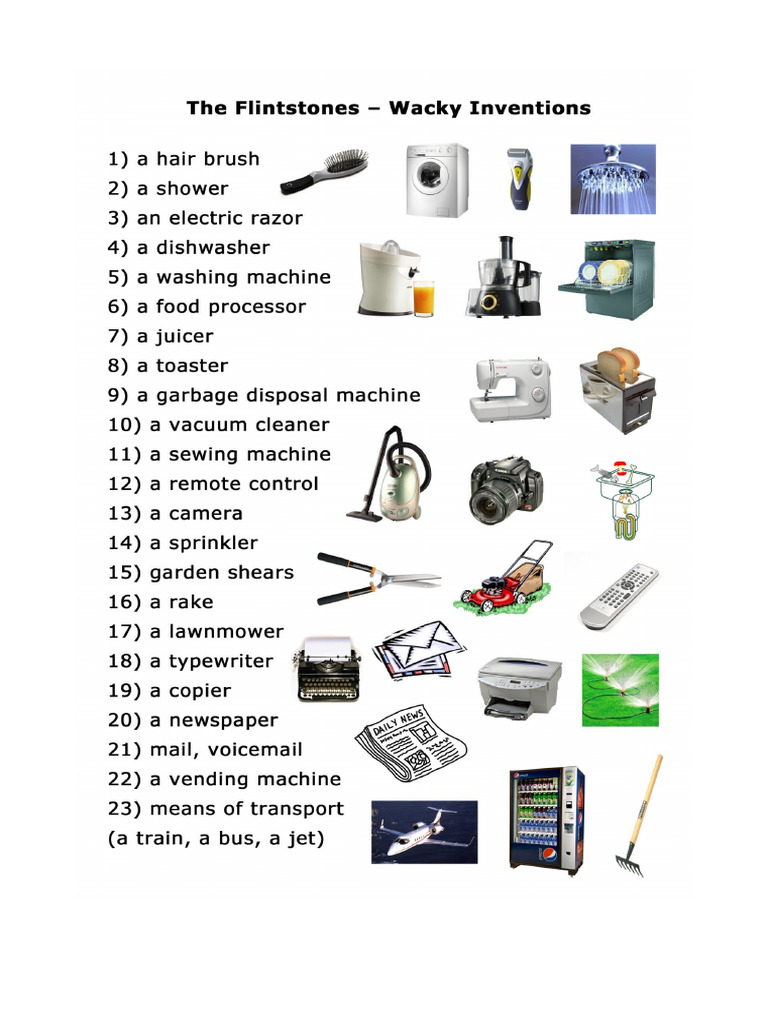 Wacky Inventions | PDF