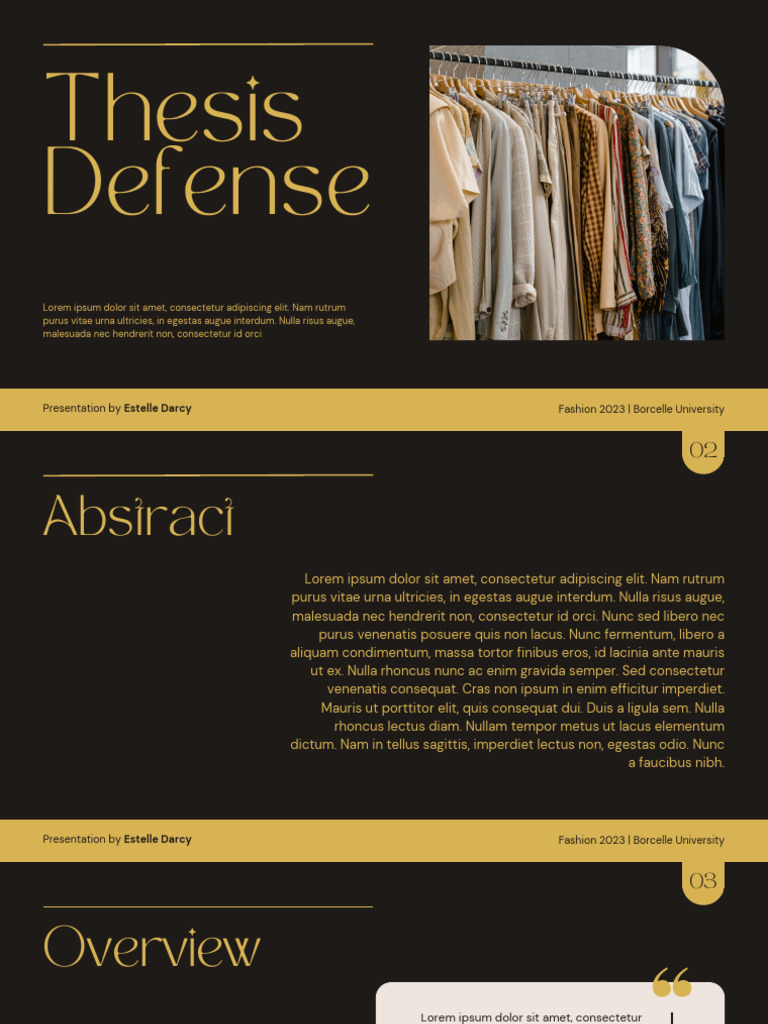 Defending Thesis Pdf