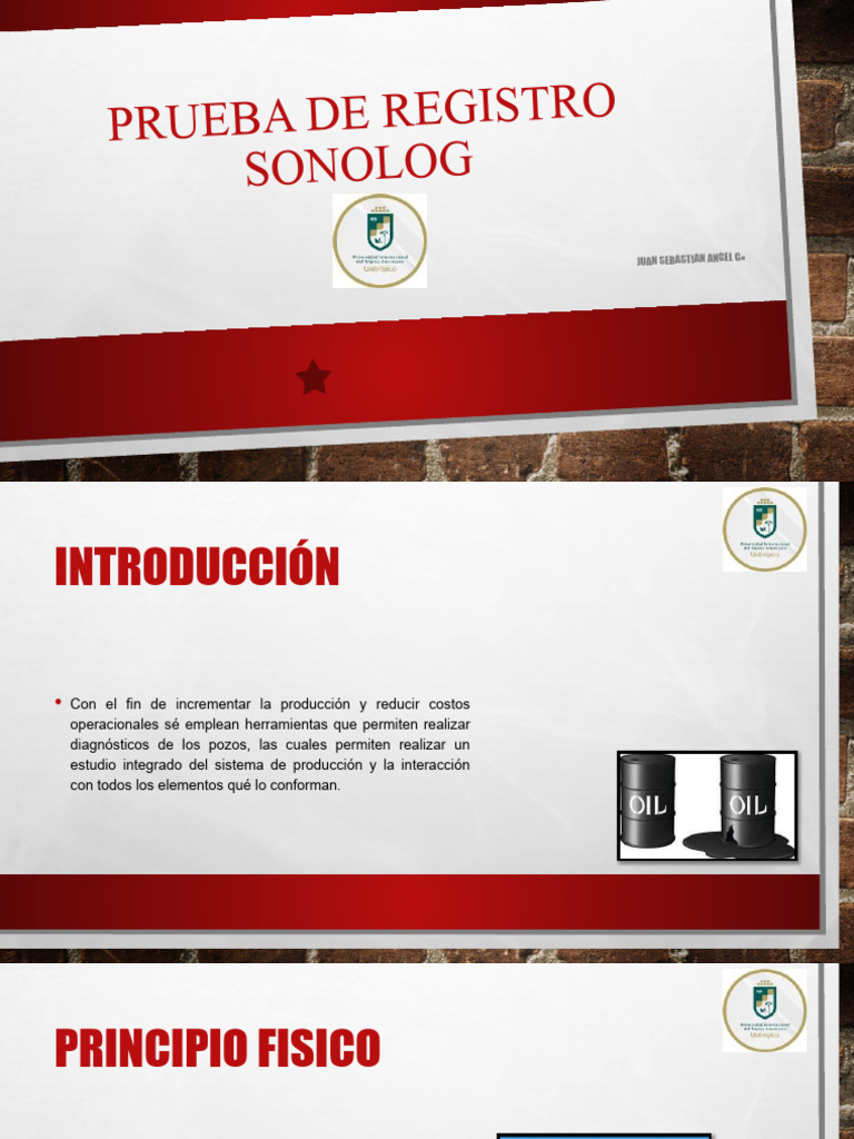 Registro Sonolog: Diagnóstico de Pozos | PDF | Ciencia y matemáticas ...