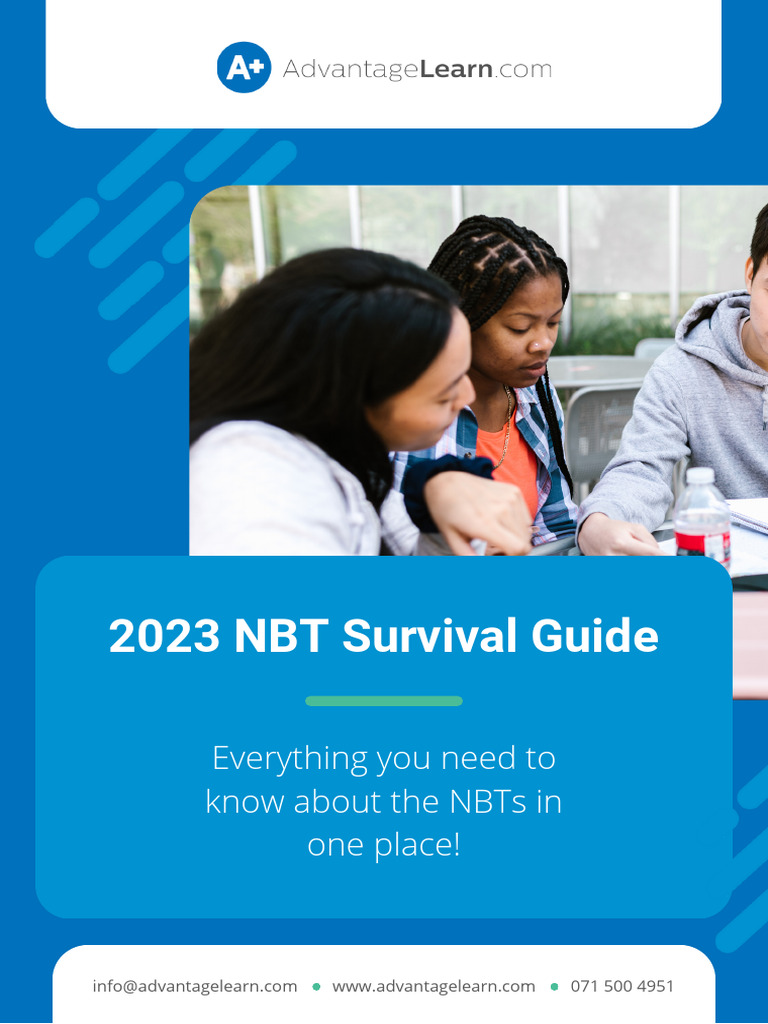 NBT 2023 Survival Guide | PDF | Literacy | Multiple Choice