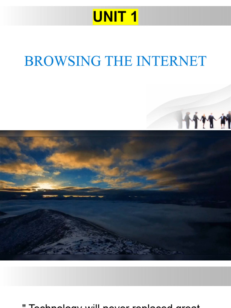 Browsing The Internet | PDF | Search Engine Optimization | World Wide Web