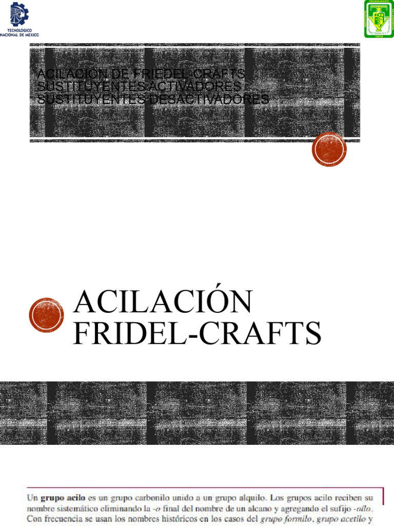 Archivo 3 Acilación de Friedel Crafts | PDF | Aromaterapia | Compuestos ...