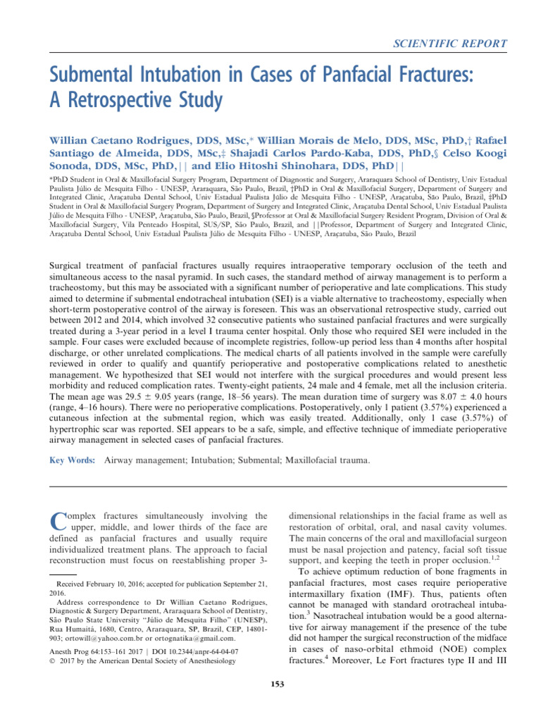 Derivação Submentoniana | PDF | Surgery | Human Head And Neck