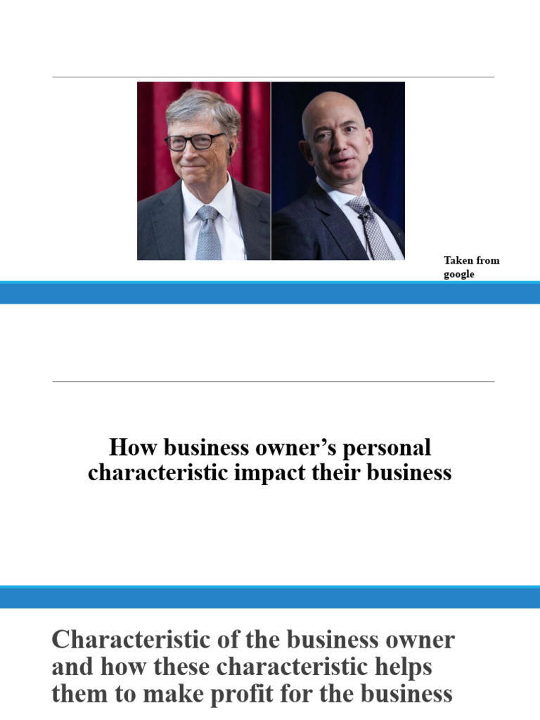 Traits Driving Business Success | PDF | Business