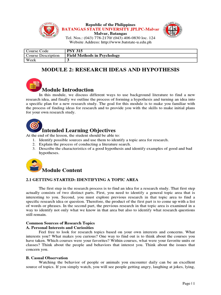 Module 2 | Download Free PDF | Falsifiability | Hypothesis