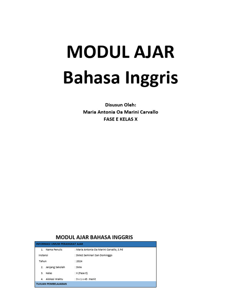 Modul Procedural Text | PDF