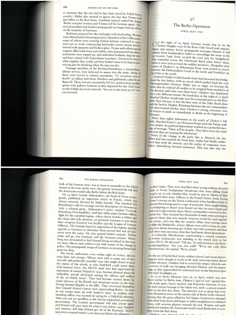 A.Beevor - The Berlin Operation | PDF