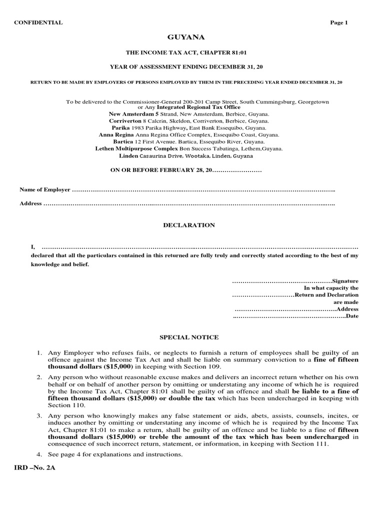 Declaration-Return Madeby Employers 240219 160744 | PDF | Salary ...