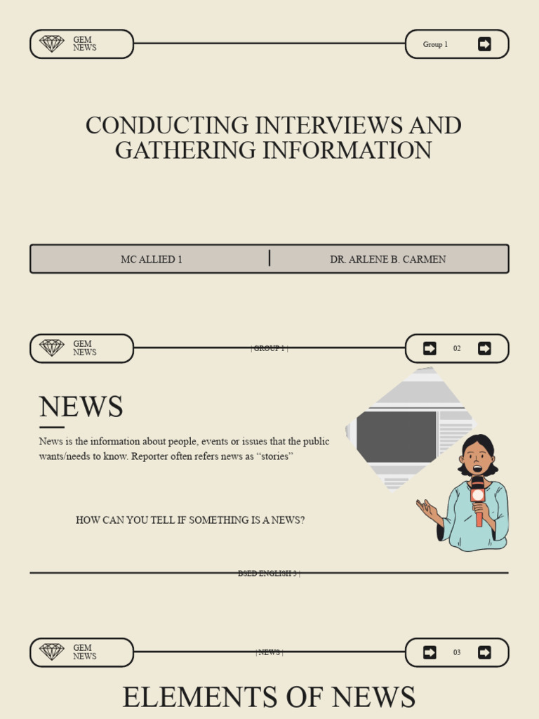 Student Journalism Guide | PDF | News | Interview