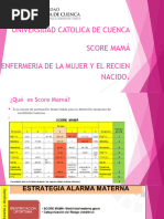 impr-SCORE MAMA - 2025 | PDF | Parto | El embarazo