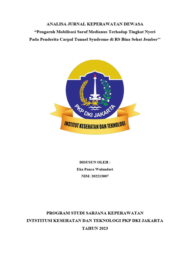 Eka Panca - 202213007 (Analisa Jurnal Dewasa) | PDF