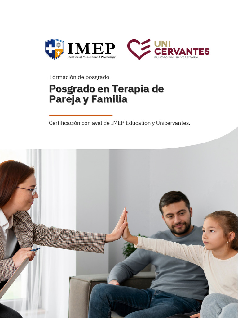 IMEP - Dossier Posgrado Terapia de Pareja y Familia - IMEP | PDF ...
