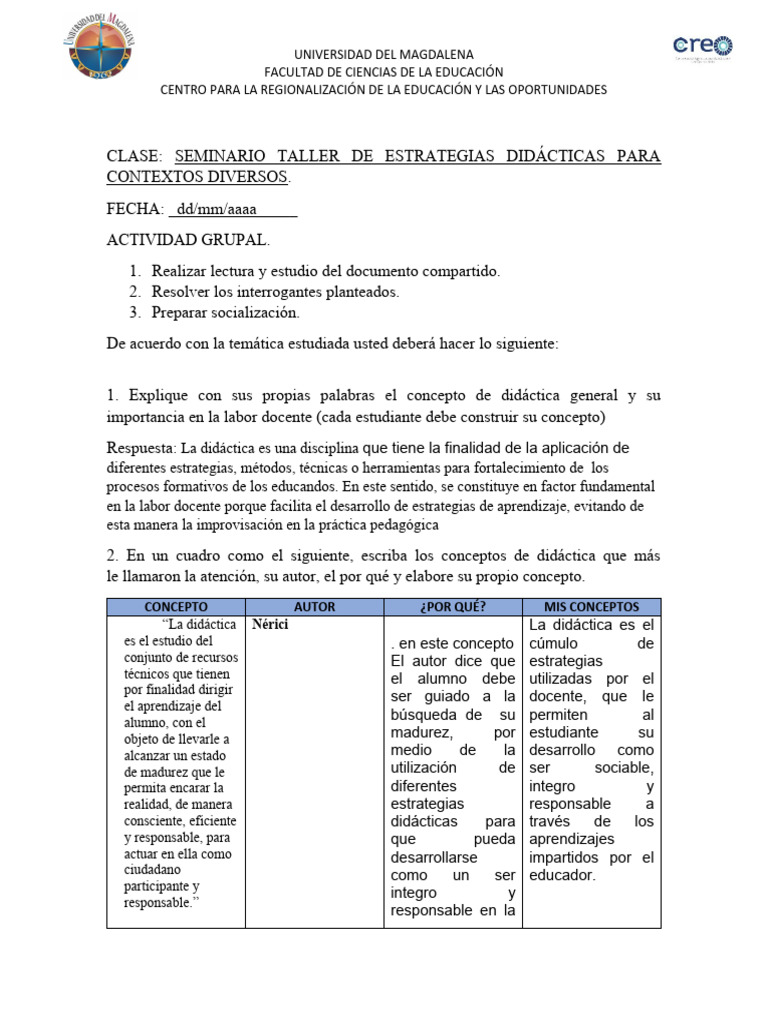 Actividad Grupal Electiva Iii | PDF | Maestros | Teoría de la educación