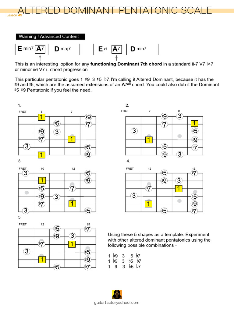 Lesson 49 | Download Free PDF | Melody | Pitch (Music)