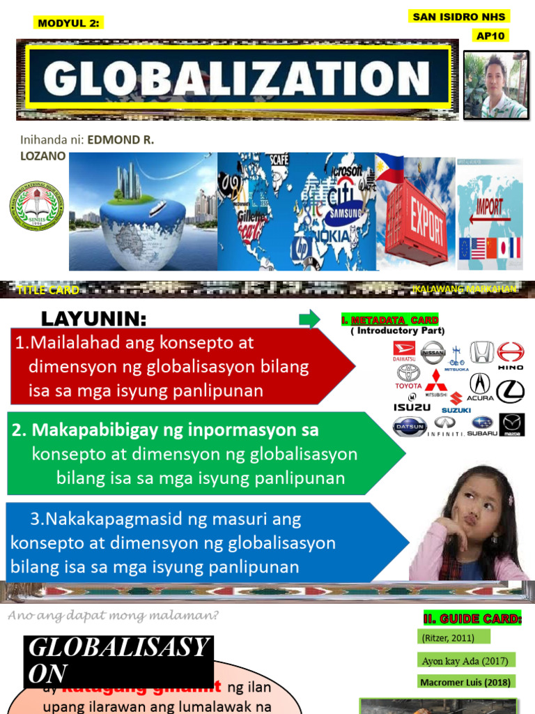 Globalisasyon STE 10 | PDF