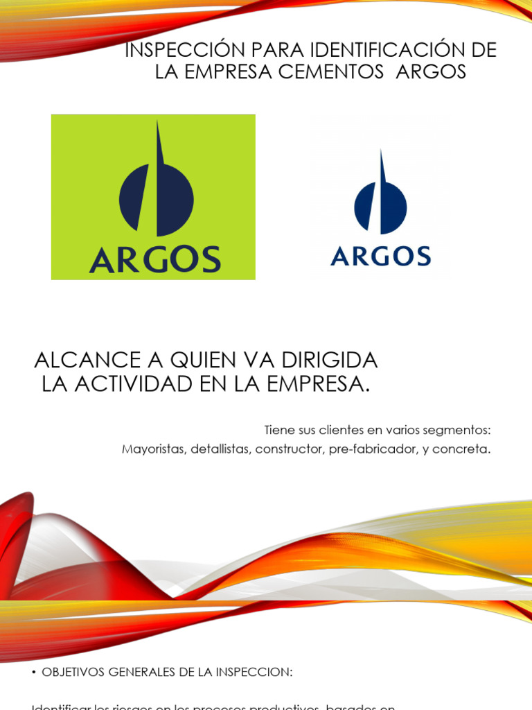 Inspección Para Identificación de La Empresa ARGOS | PDF | Business ...