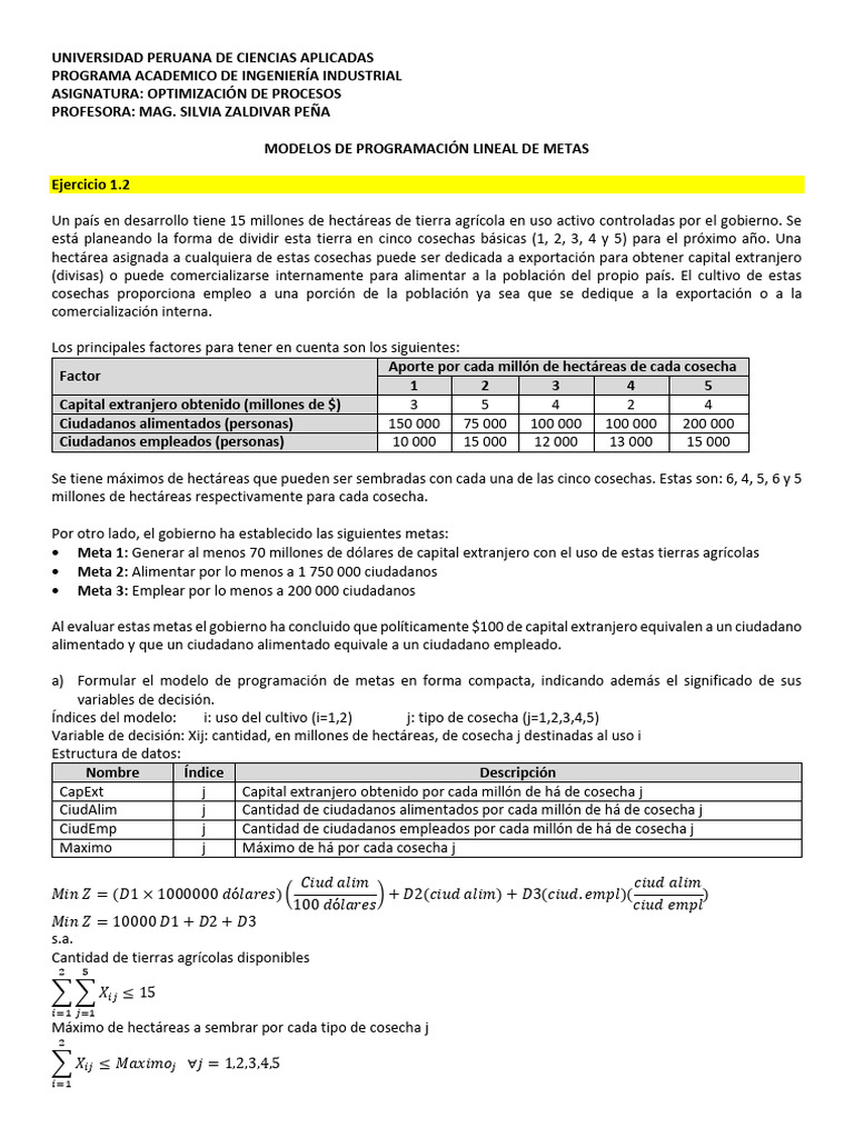 MPL Metas 1.2 - Solución 2024 | PDF
