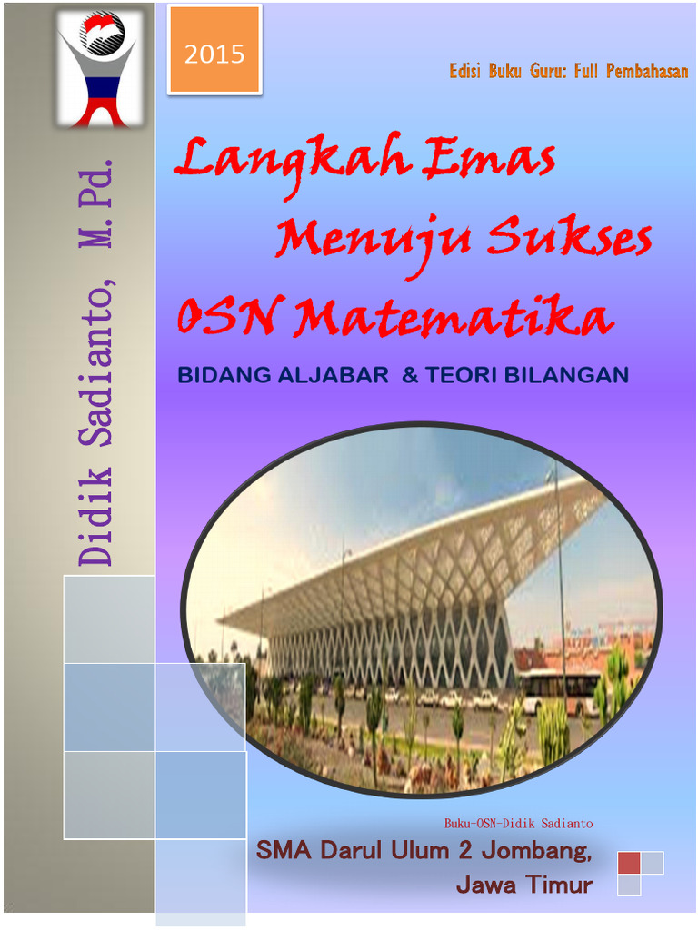 Buku Guru - Langkah Emas Sukses Menuju OSN MAt | PDF