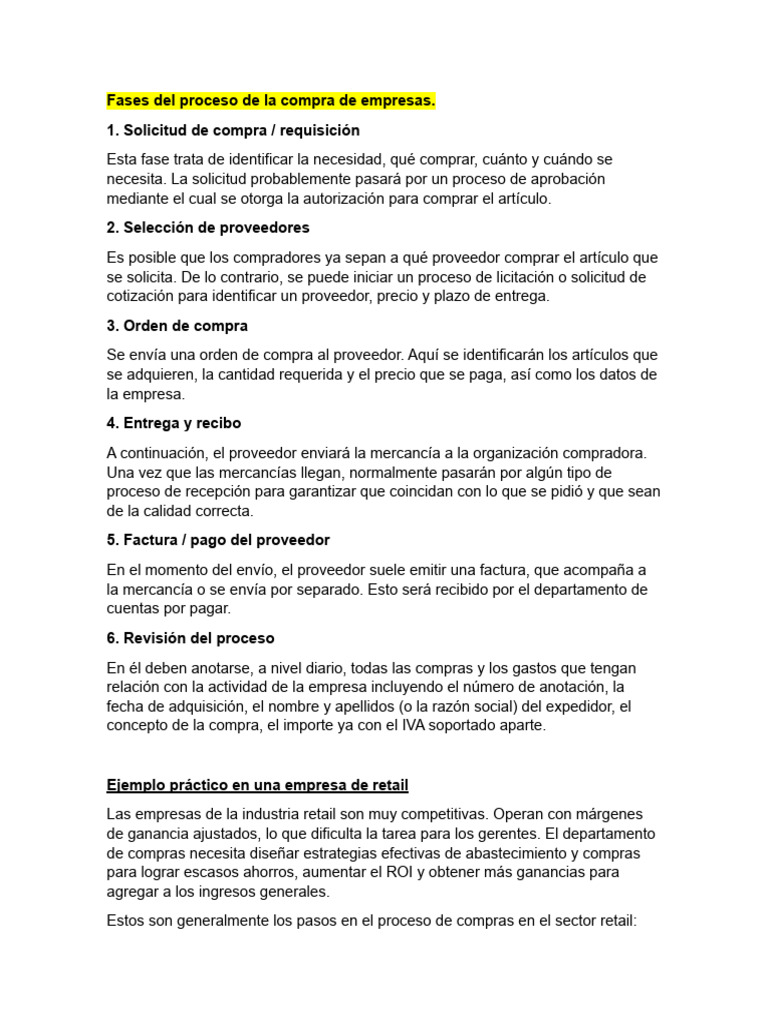 Fases Del Proceso Pdf