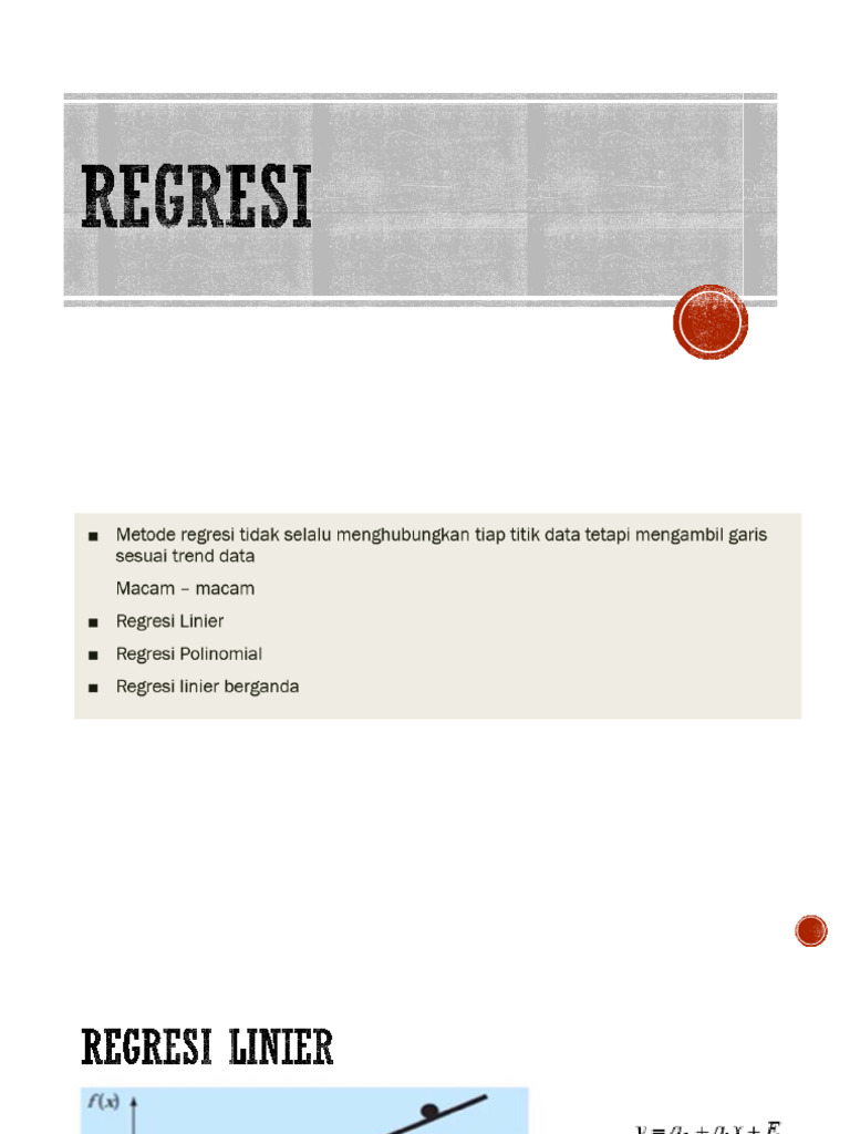 Regresi | PDF