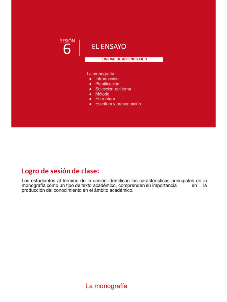 S06 - El Ensayo (Actualizado) | PDF | Ensayos | Science