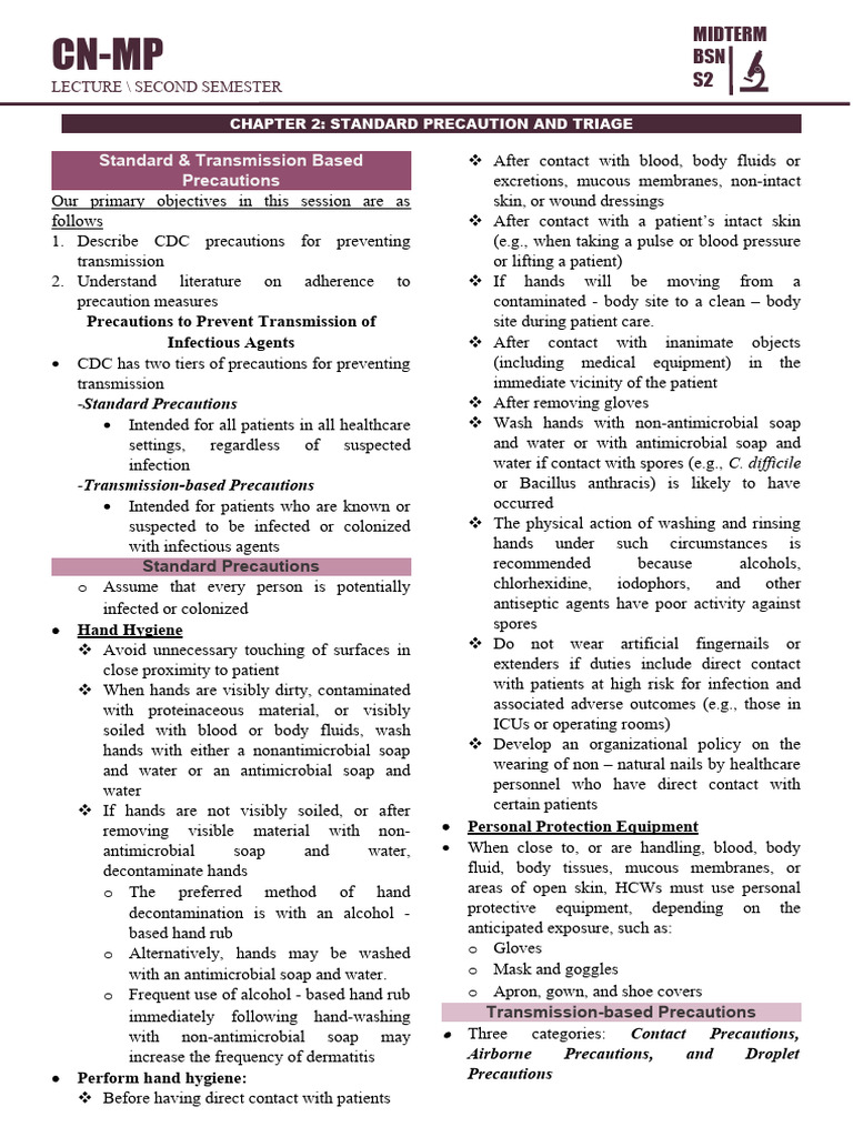 Lesson 2 Micro Midterm | PDF | Diseases And Disorders | Public Health