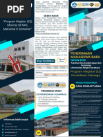 Brosur PMB Unindra Gasal 2024-2025 | PDF