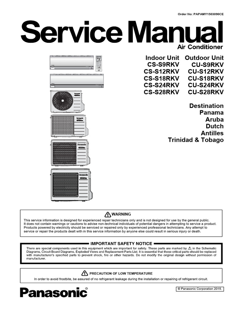 Panasonic iAUTO-X AC Manual | PDF | Ac Power Plugs And Sockets ...
