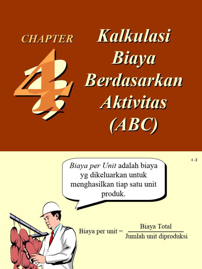 Kalkulasi Biaya Per Unit Produk ABC | PDF | Teknologi & Rekayasa