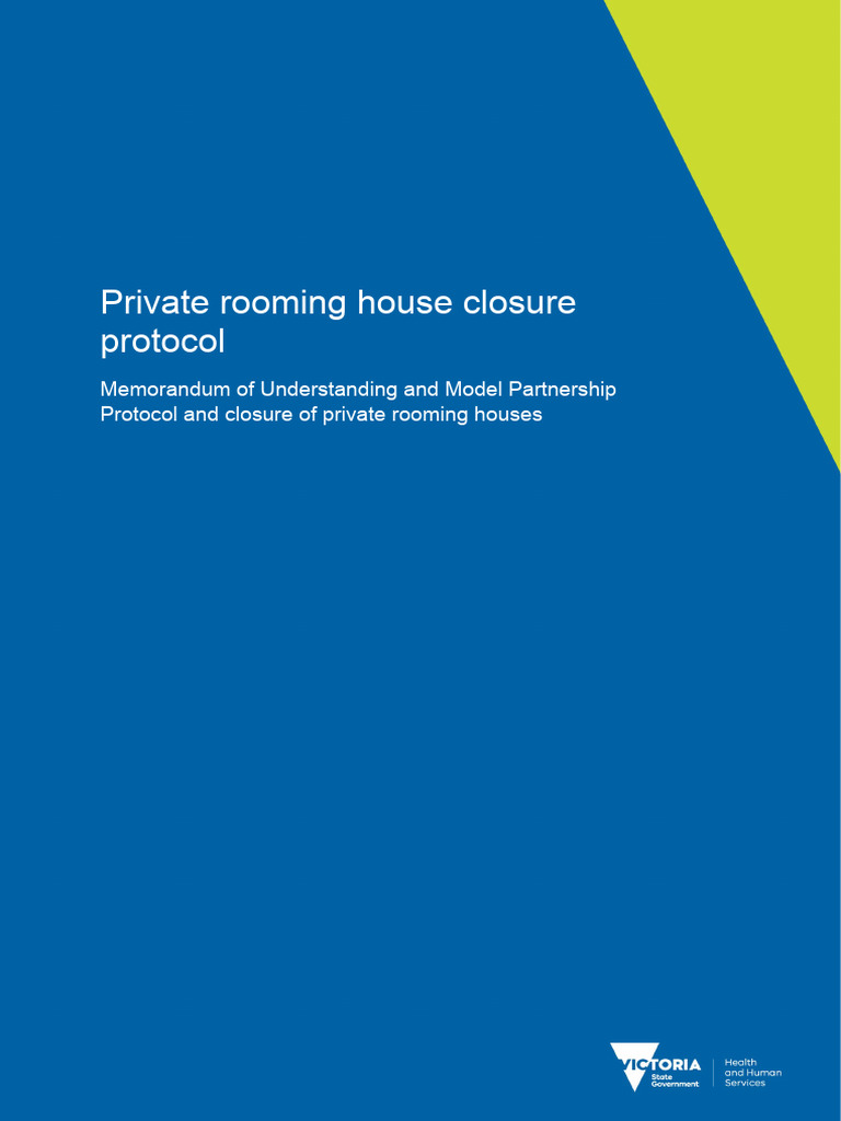 Private Rooming House Closure Protocol | PDF | Emergency Management ...