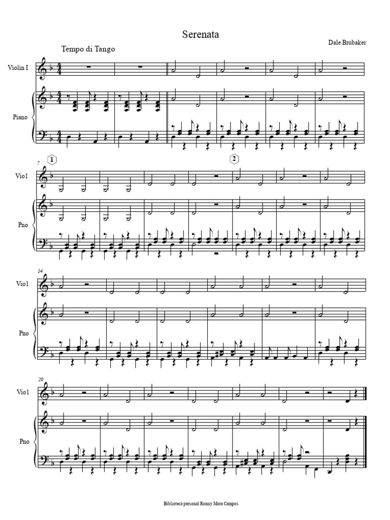 SERENATA Score | PDF