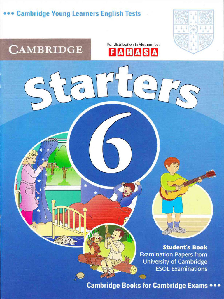 Cambridge Starters 6 Student Book Full | PDF