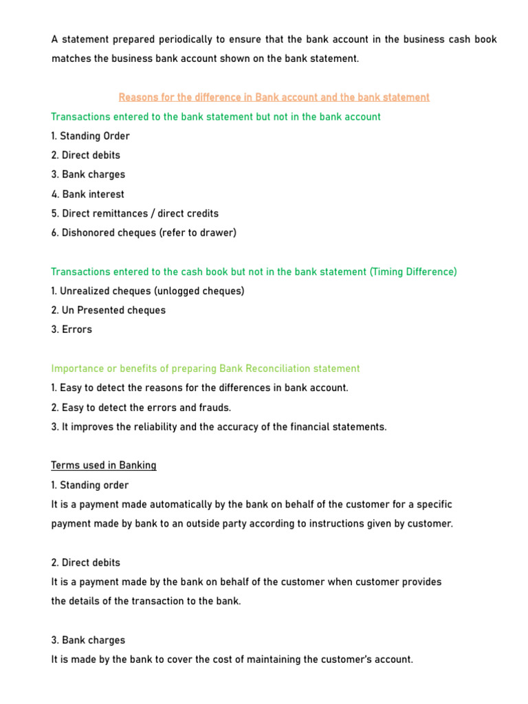 bank rec | PDF | Cheque | Banks