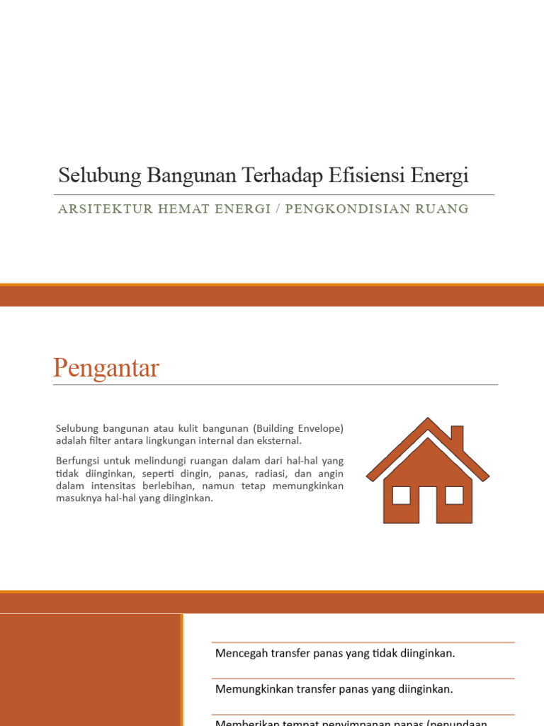 Selubung Bangunan | PDF