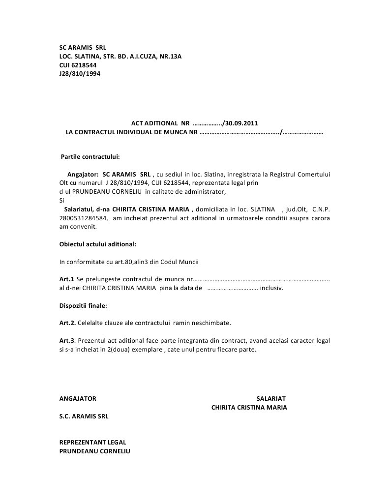 Act Aditional Contract | PDF | Business | Home & Garden