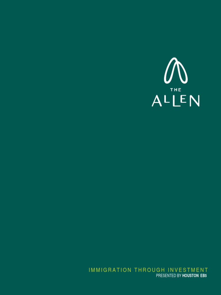 The Allen EB-5 Brochure Vi | PDF