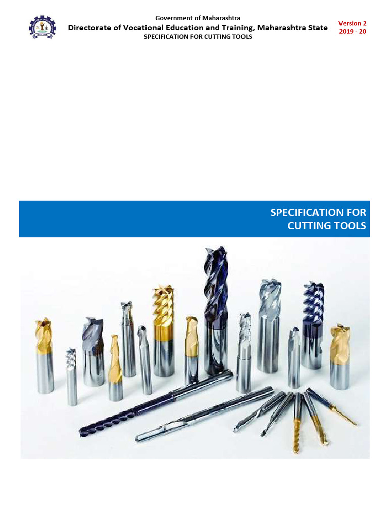 Cutting Tools Ver 2 2019 Compressed | PDF | Drill | Manufactured Goods