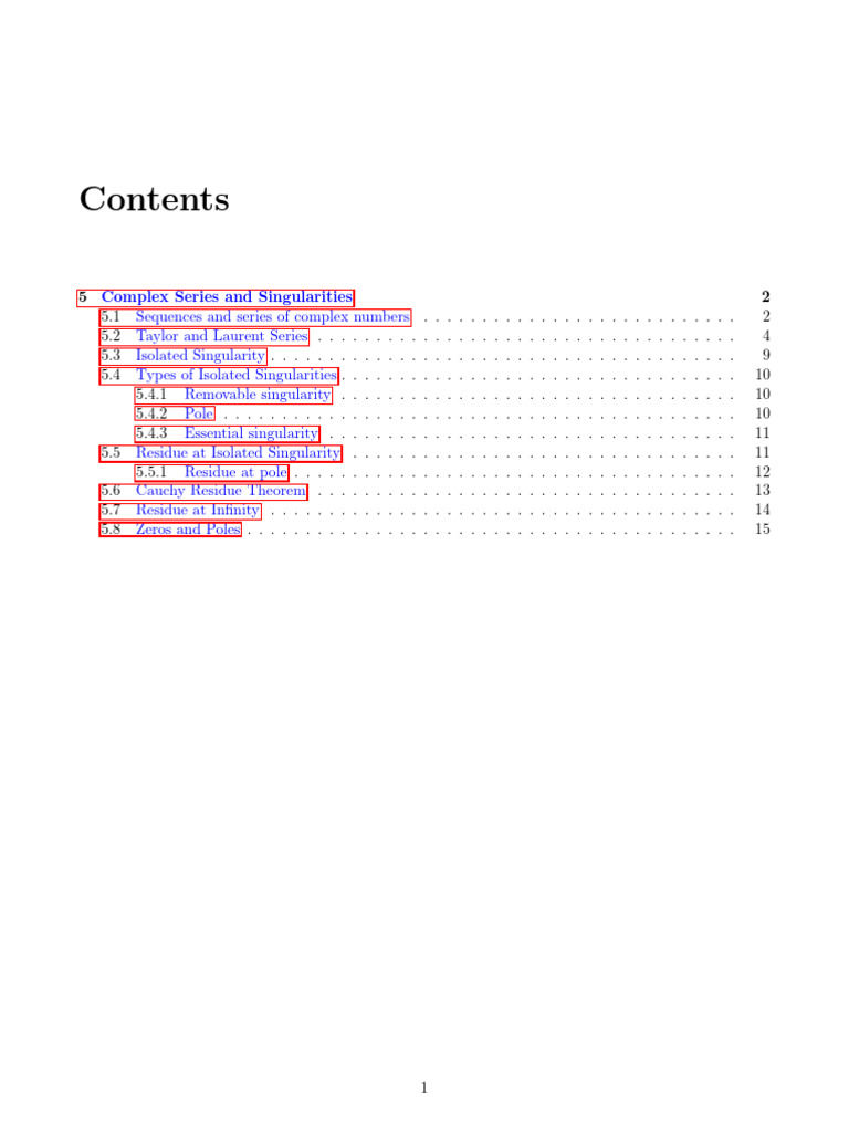 Complex Series | PDF | Mathematical Concepts | Functions And Mappings