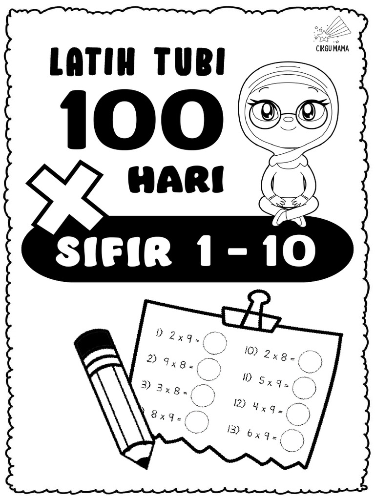 Latih Tubi Sifir 100 Hari | PDF | Teaching Methods & Materials