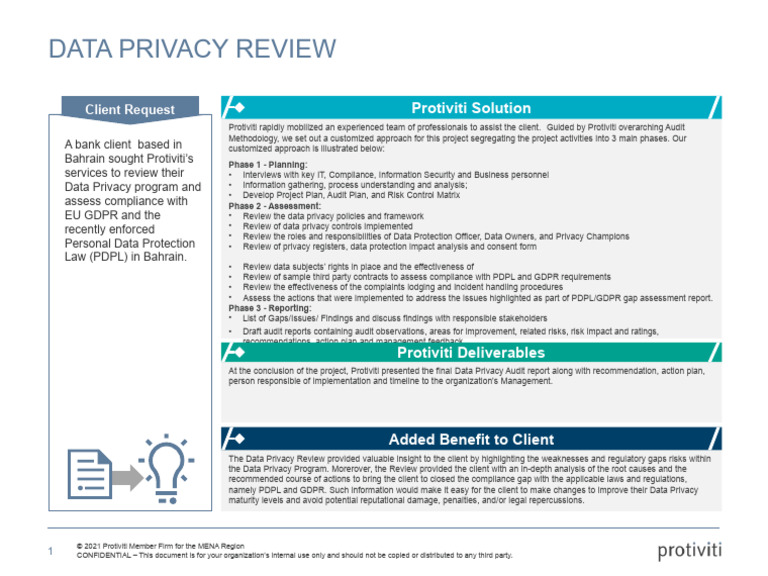 Case Study - Data Privacy Review | PDF | Information Privacy | Privacy