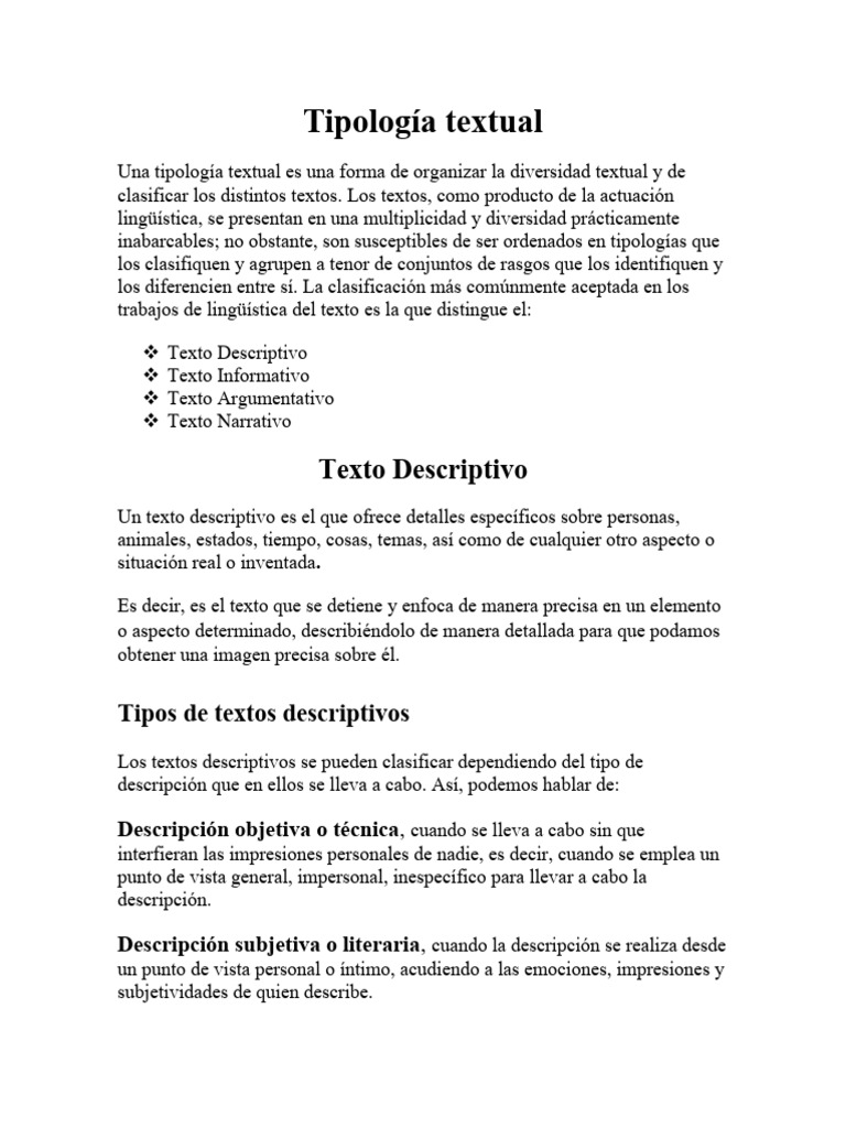 Tipologia Textual y Funciones Del Lenguaje | Descargar gratis PDF ...