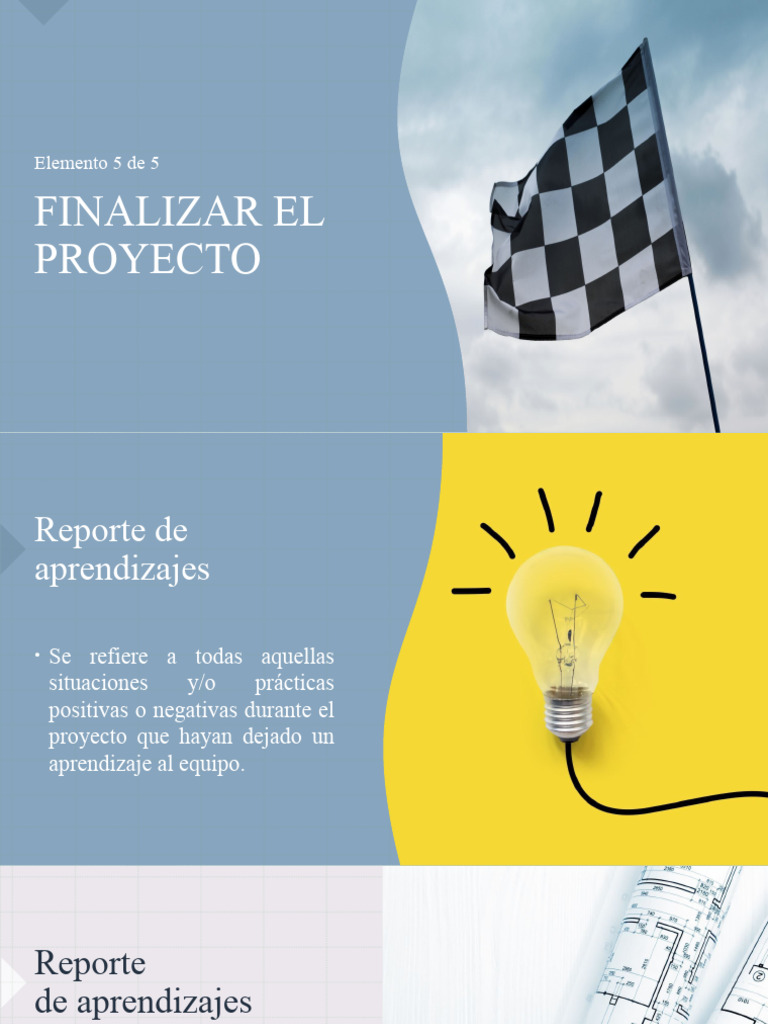 5 de 5 Finalizar El Proyecto | PDF