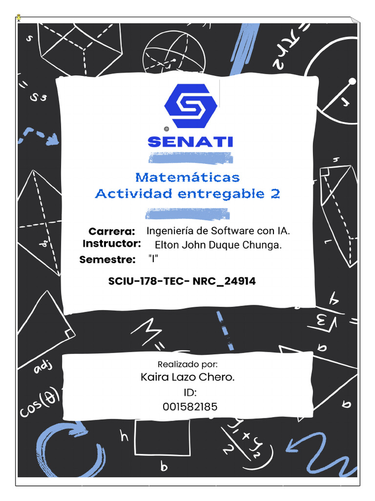 Entregable 02 - Matematicas - SENATI | PDF | Engranaje | Esfuerzo de torsión