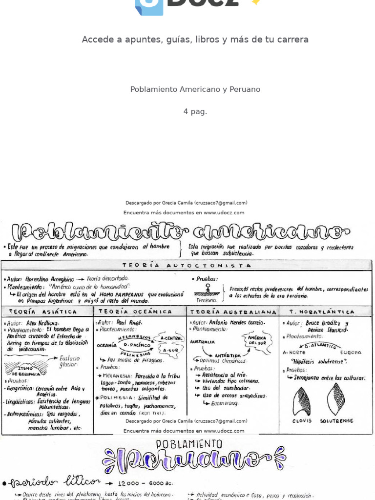 Poblamiento American 400217 Downloadable 2594630 | PDF | Ciencias sociales | Religión y ...
