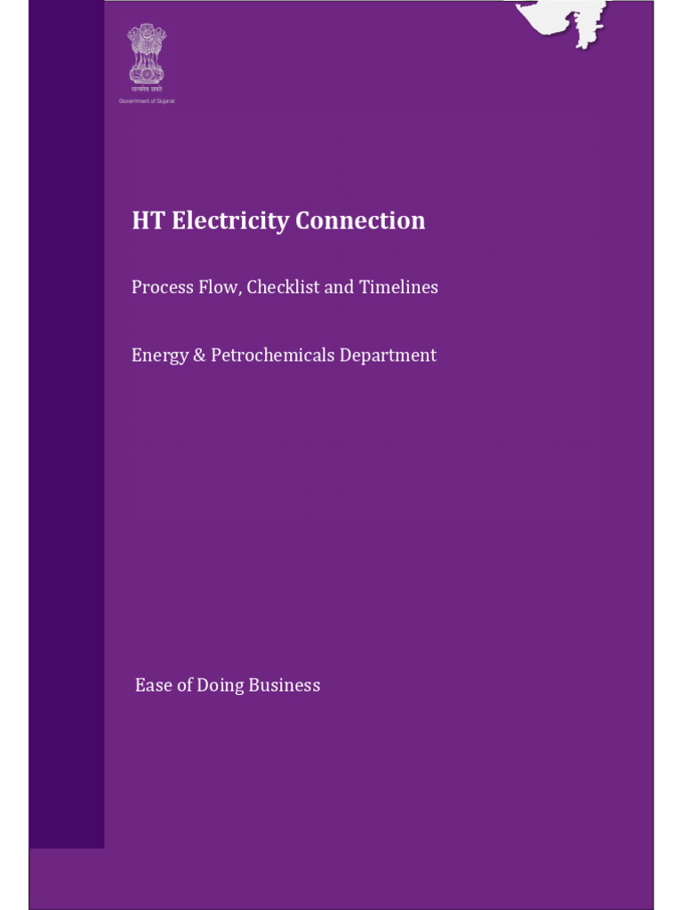 HT Electricity Connection: Process Flow, Checklist and Timelines Energy ...