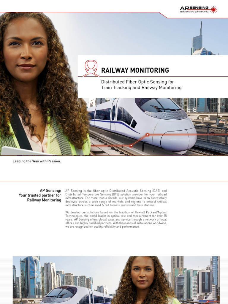 Railway Monitoring Solutions | PDF | Rail Transport | Sensor